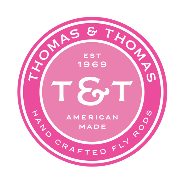 Pink T&T Badge Sticker – Thomas & Thomas