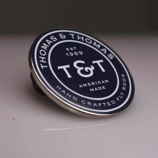 -NEW- T&T Navy Badge Pin – Thomas & Thomas