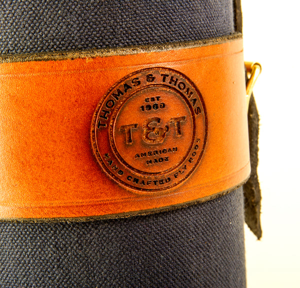 Thomas & Thomas | Leather and Canvas Bottle Holder